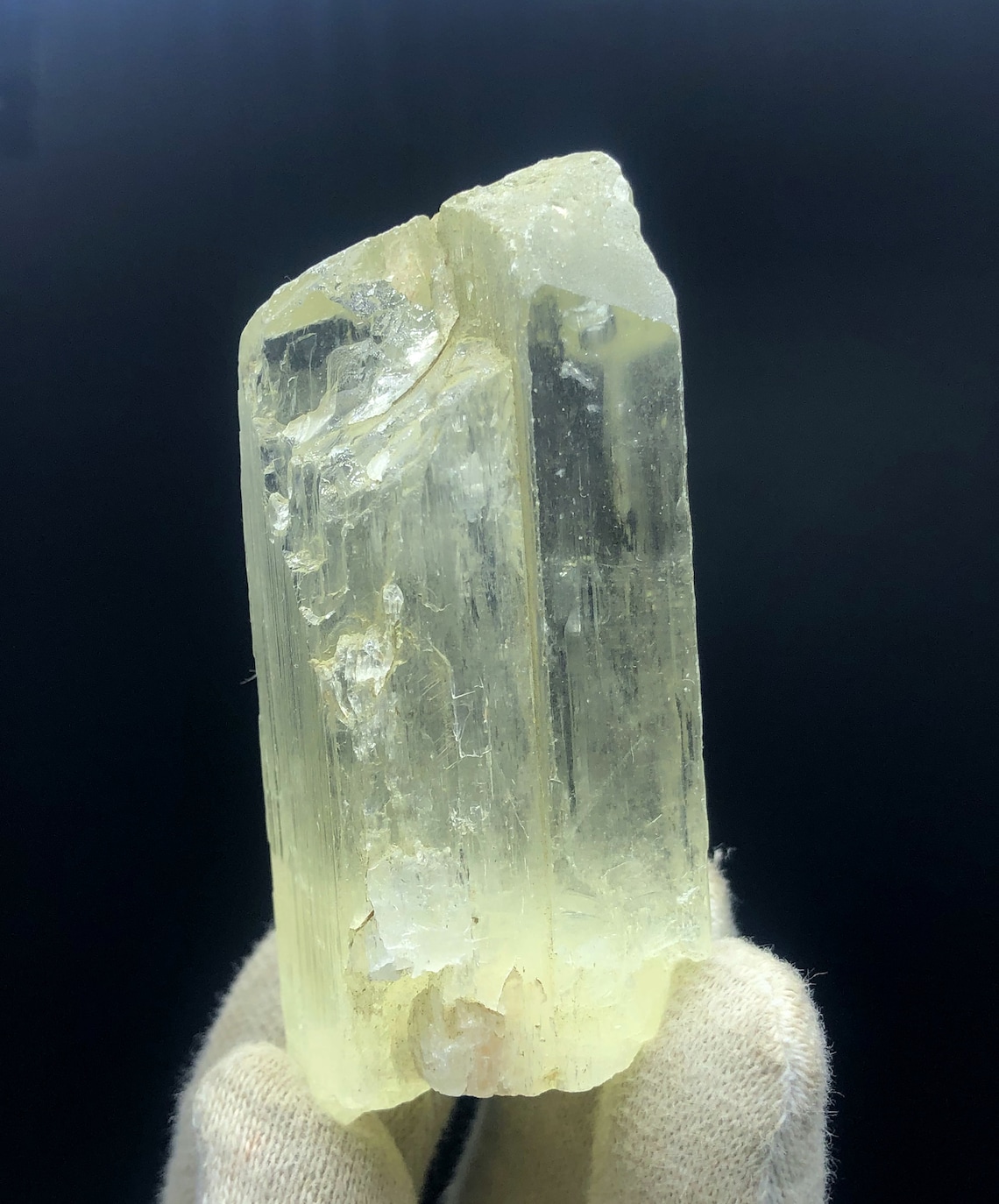 Kunzite Crystal, Yellow Kunzite, Triphane Kunizte, Kunzite Stone ...