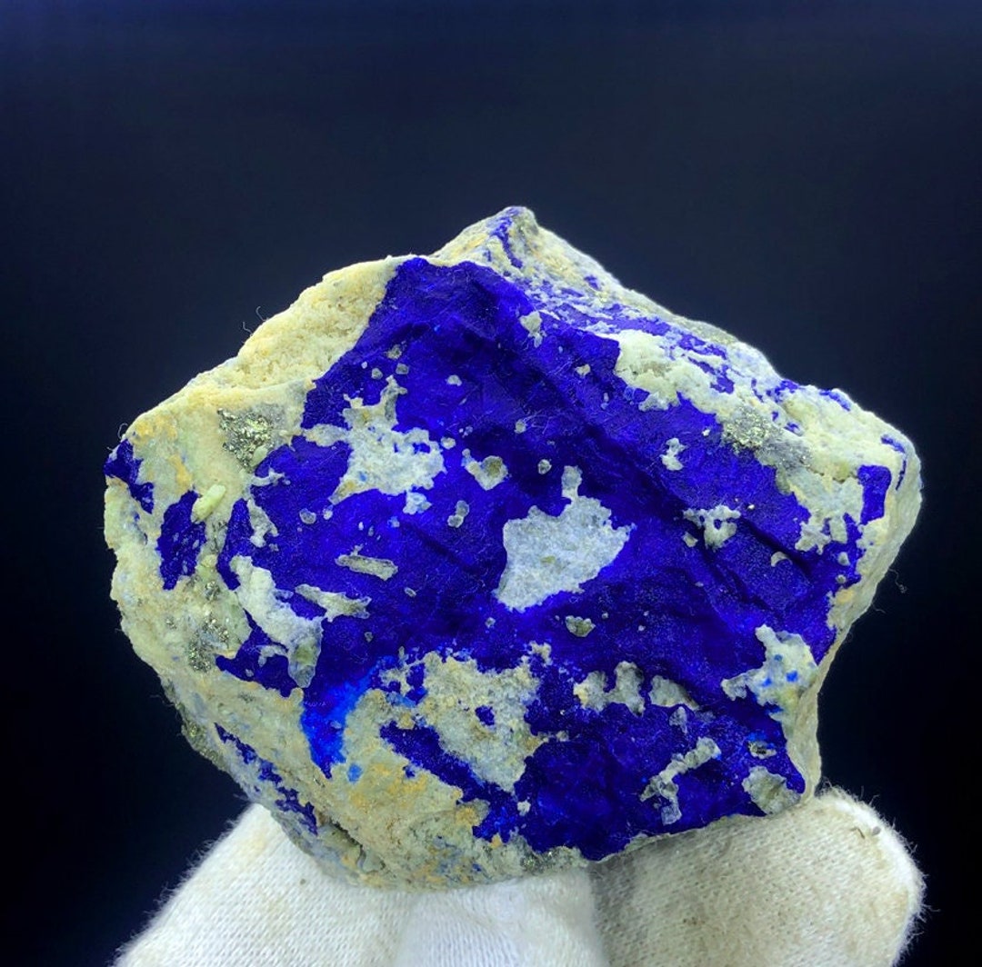 Blue Lazurite With Pyrite Specimen, Natural Stone From Afghanistan (159 ...
