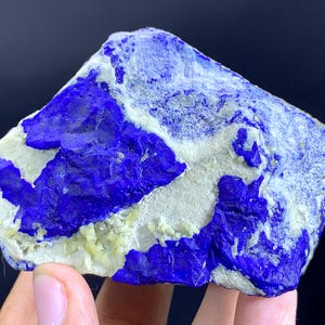 Blue Lapis Lazuli With Golden Pyrite on Matrix From Afghanistan - 212 ...