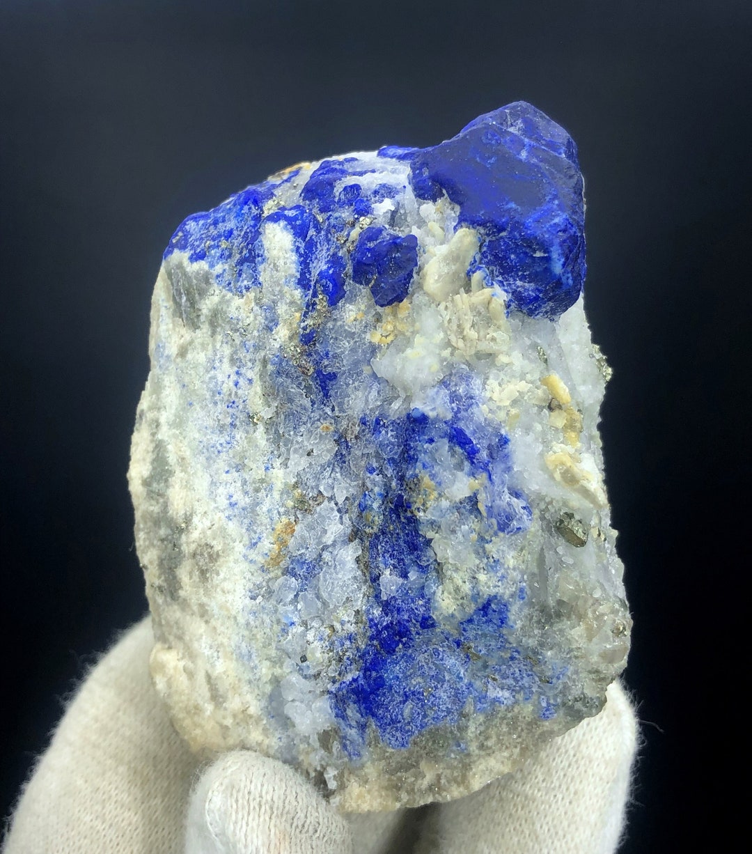 Lazurite With Pyrite Specimen, Blue Lazurite, Natural Lazurite ...
