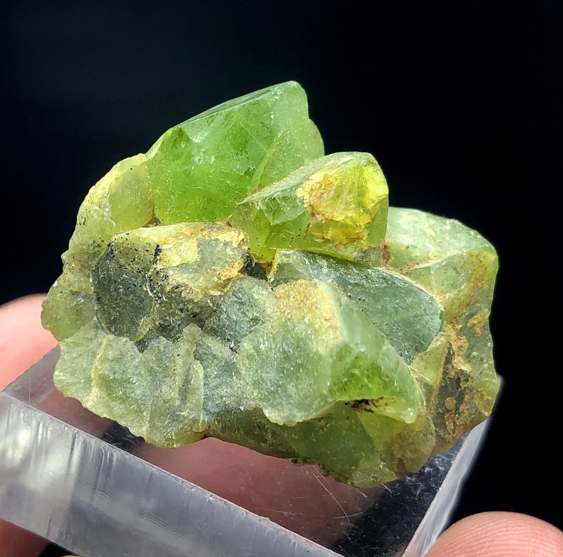 Peridot Crystal , Olivine Peridot Crystals Specimen, Raw Peridot ...