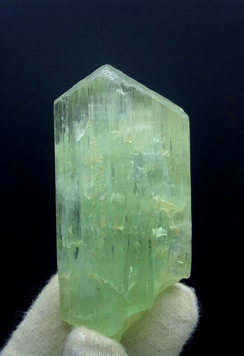 Natural Green Kunzite, Hiddenite Kunzite, Kunzite Crystal, Raw Kunzite ...