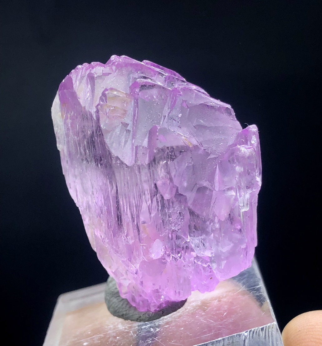 Mountain Shape Kunzite Crystal Pink Kunzite Kunzite Stone - Etsy