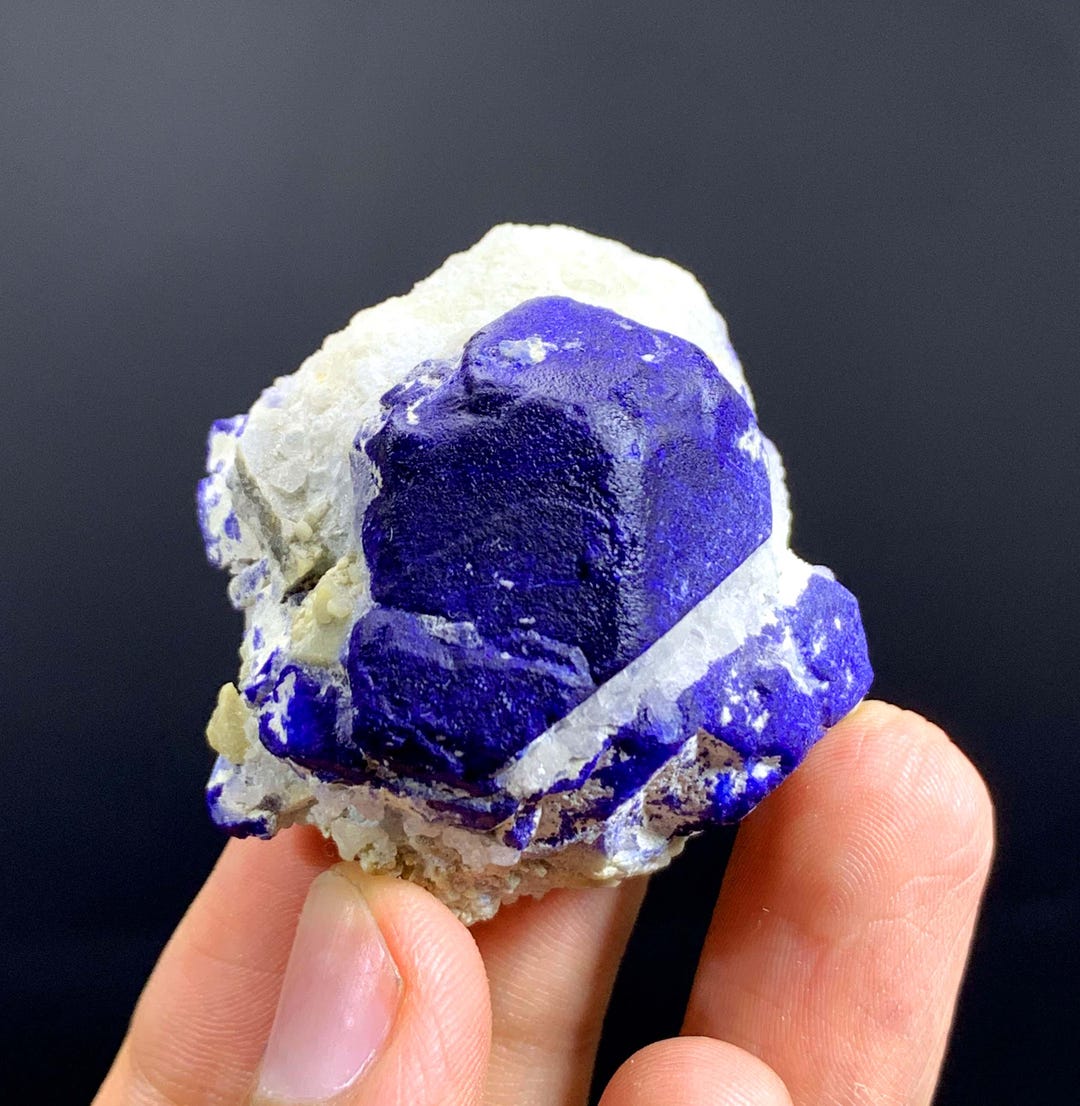 Ink Blue Color Lazurite Specimen From Afghanistan - 49 Gram - Etsy