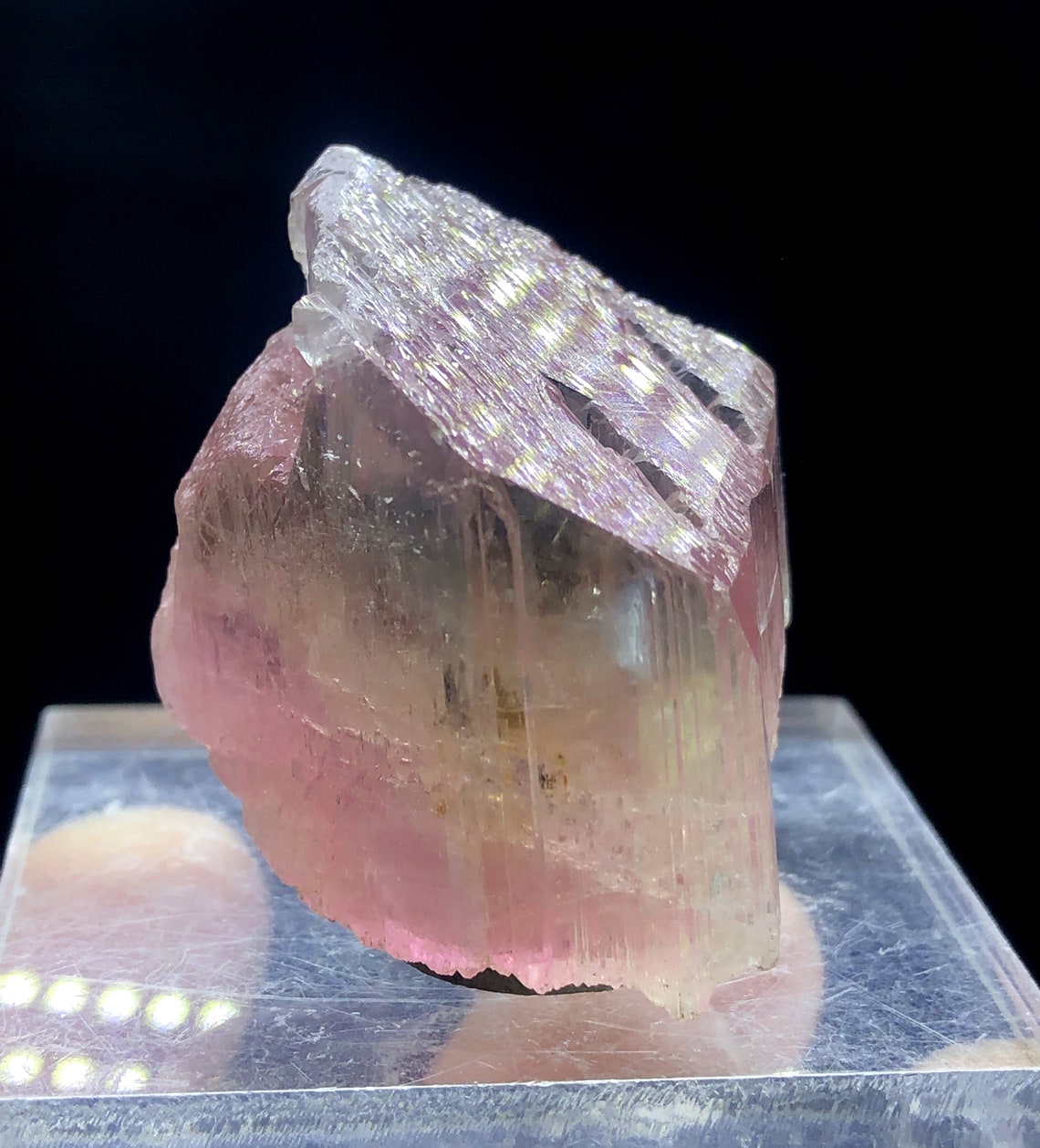 Natural Pink Kunzite, Kunzite Crystal, Raw Kunzite, Healing Crystal ...