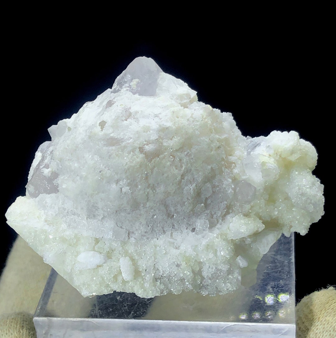 Natural Pollucite Crystal With Herderite, Raw Pollucite, Minerals ...