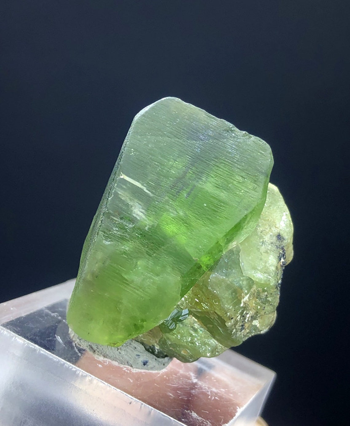 Peridot Crystal Olivine Peridot Crystals Specimen Raw - Etsy