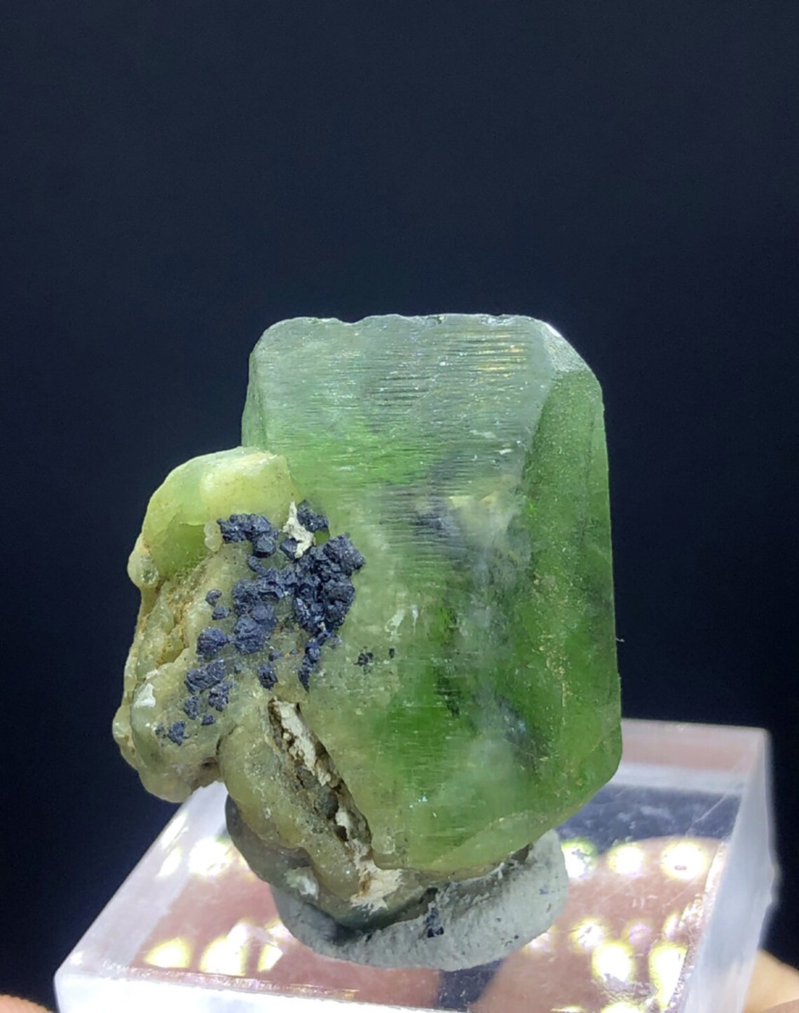 Peridot Crystal Olivine Peridot Crystals Specimen Raw - Etsy