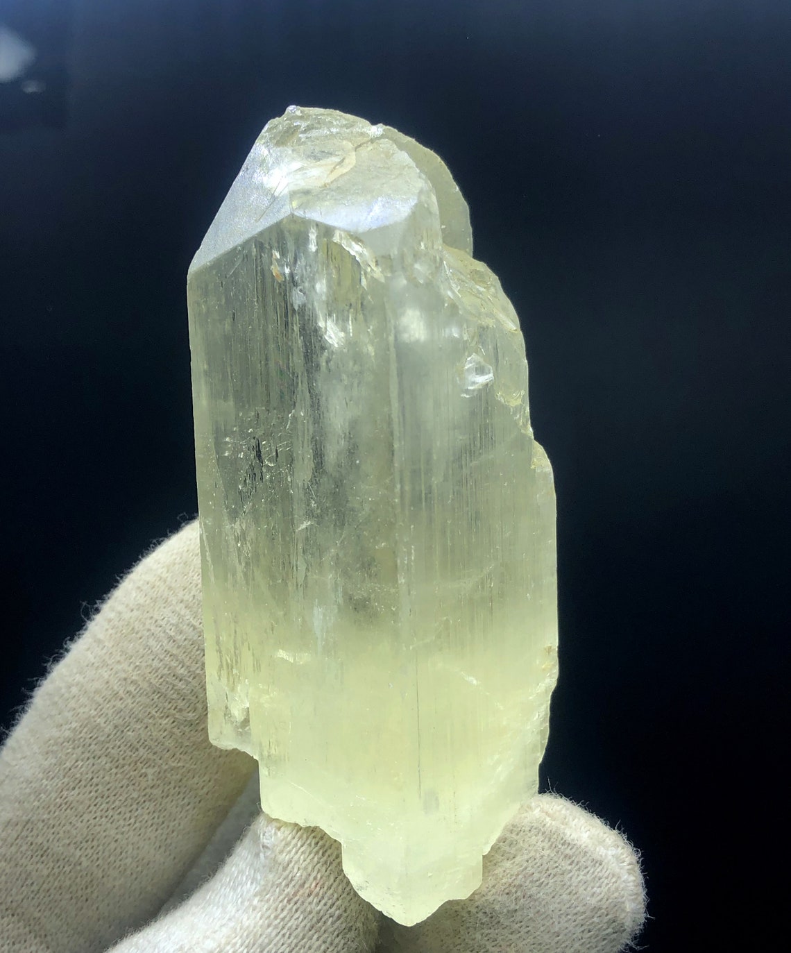 Kunzite Crystal, Yellow Kunzite, Triphane Kunizte, Kunzite Stone ...