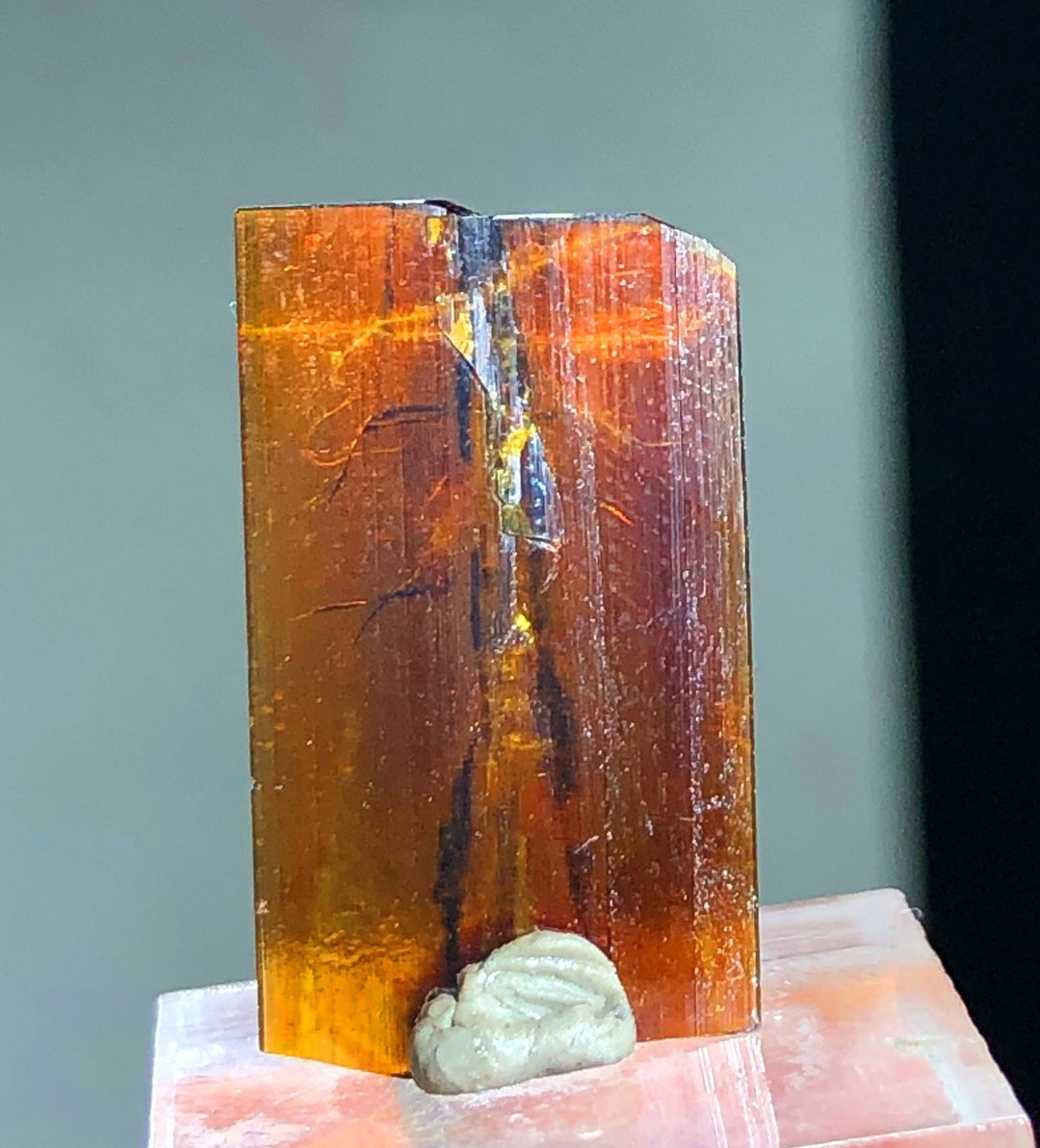 Natural Rare Red Color Brookite Crystal, Brookite Specimen, Raw ...