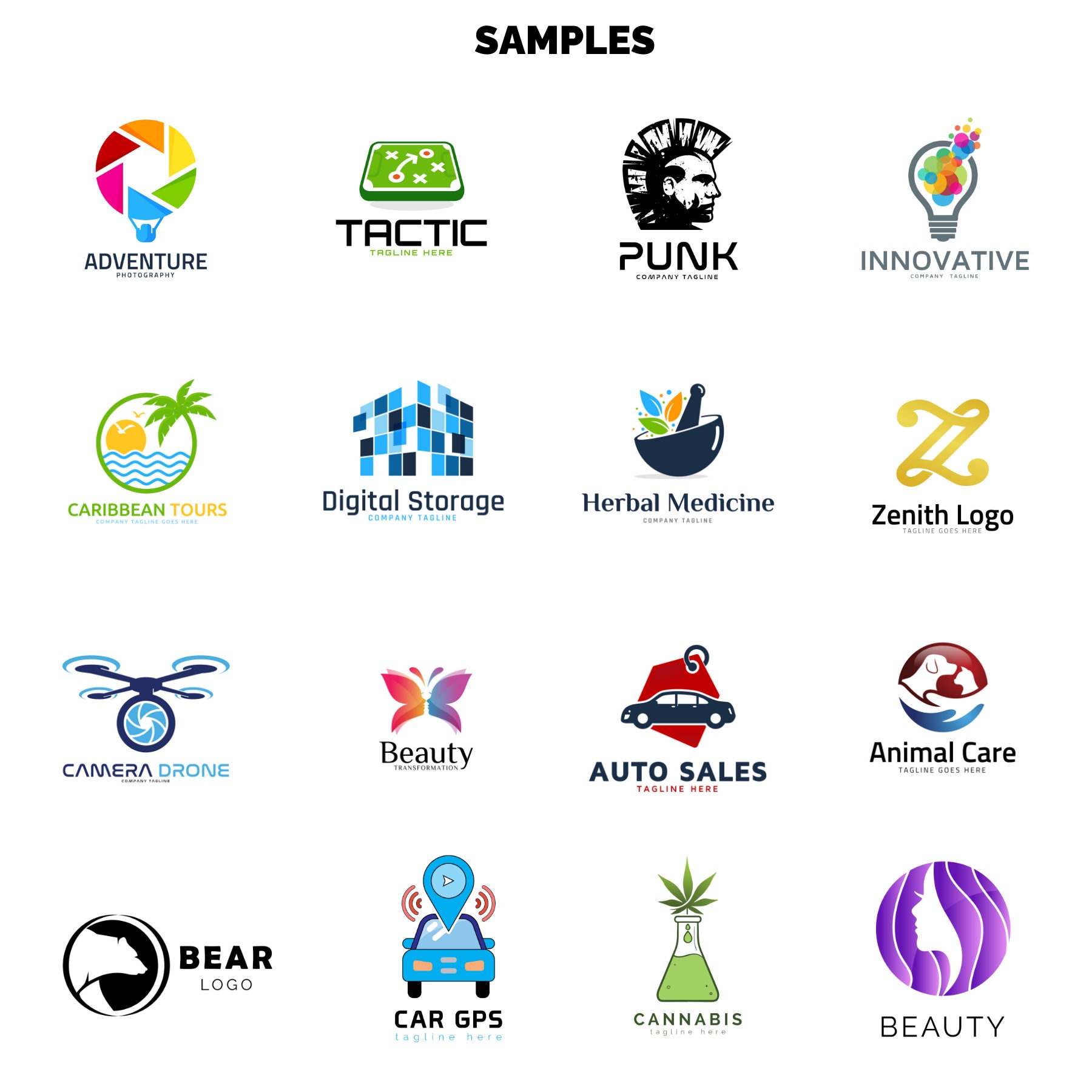 Logo Bundle Mega | 800+ Pre-made Logos Package | Suitable for Every Job ...