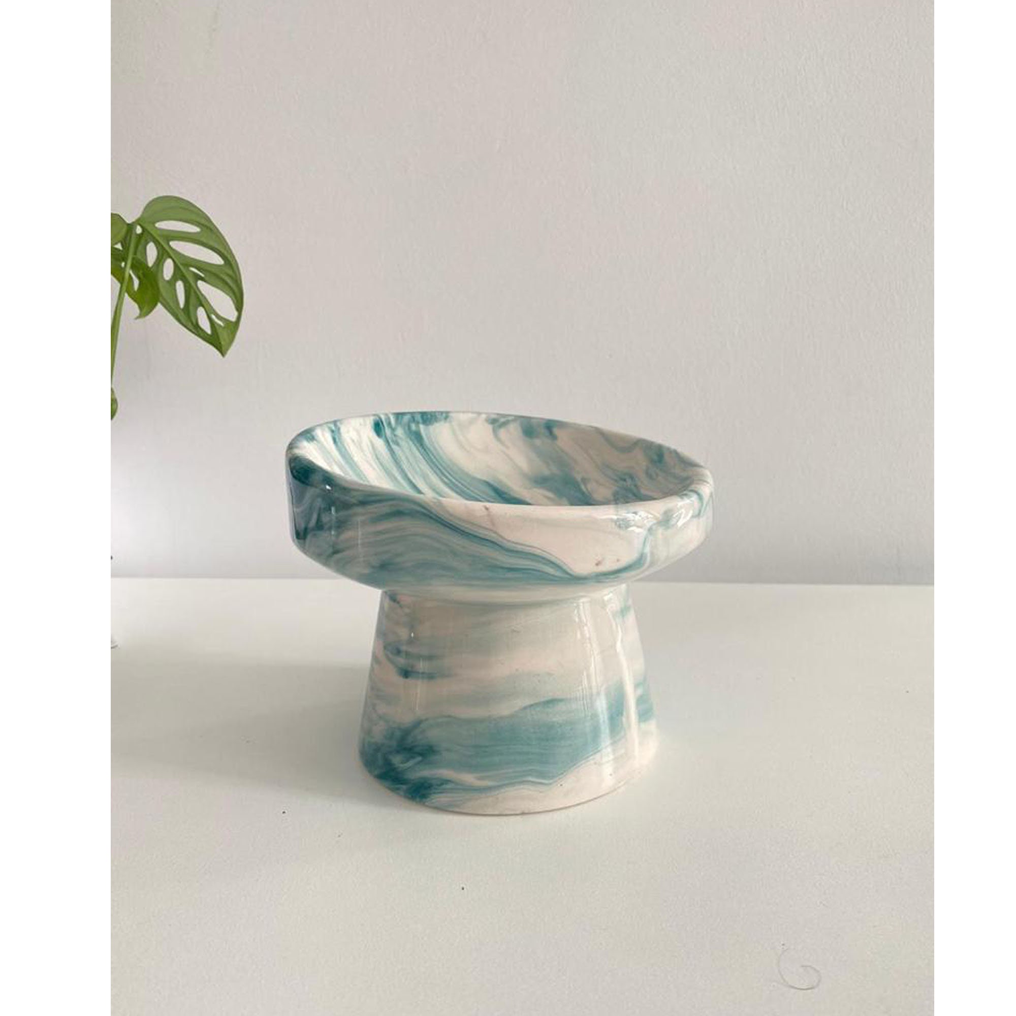 Ceramic Pet Bowl Cat Bowl Dog Bowl Original Design Elevated Bowl Water ...