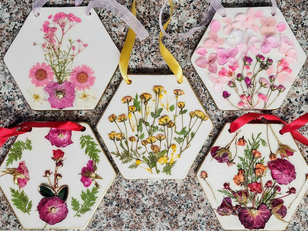 Real Flowers Wall Decor, Real Flower Wall Art, Flower Art, Flowers on ...
