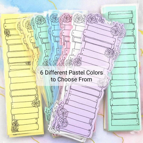 Book Stack Bookmark - Etsy