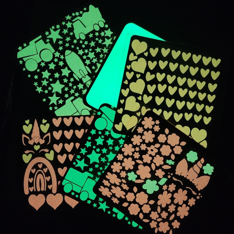 Glow in the Dark Room Stickers - Etsy