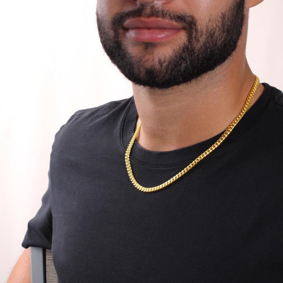 My Brave Husband Cuban Chain - Etsy