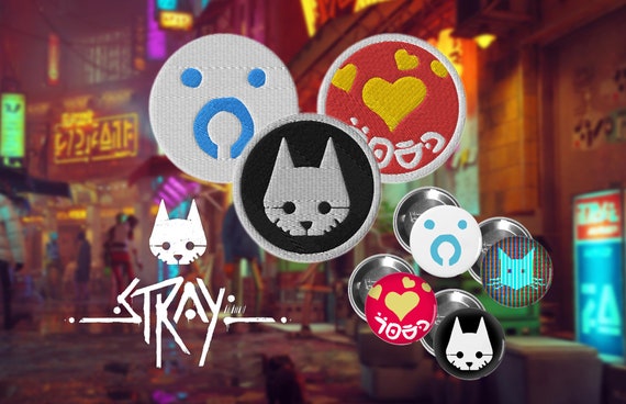 Stray Badges Patches Gamer Gift - Etsy UK