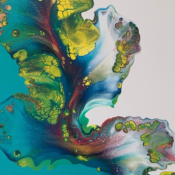 Pour Painting - Etsy