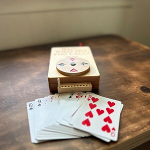 Maple Euchre Box: the Complete Kit for Euchre Play | Camping Games | Travel Card Game - Etsy