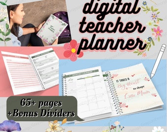Cute Teacher Planner - Etsy