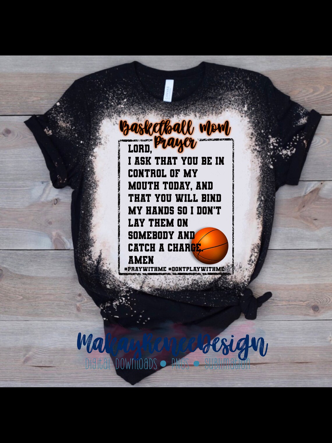 Basketball Mom Prayer, Png, Sublimation, Basketball Mama, Game Day ...