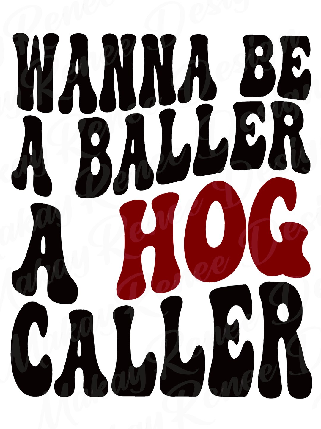 Hog Caller / Arkansas Razorbacks Digital File / Arkansas PNG / Digital ...