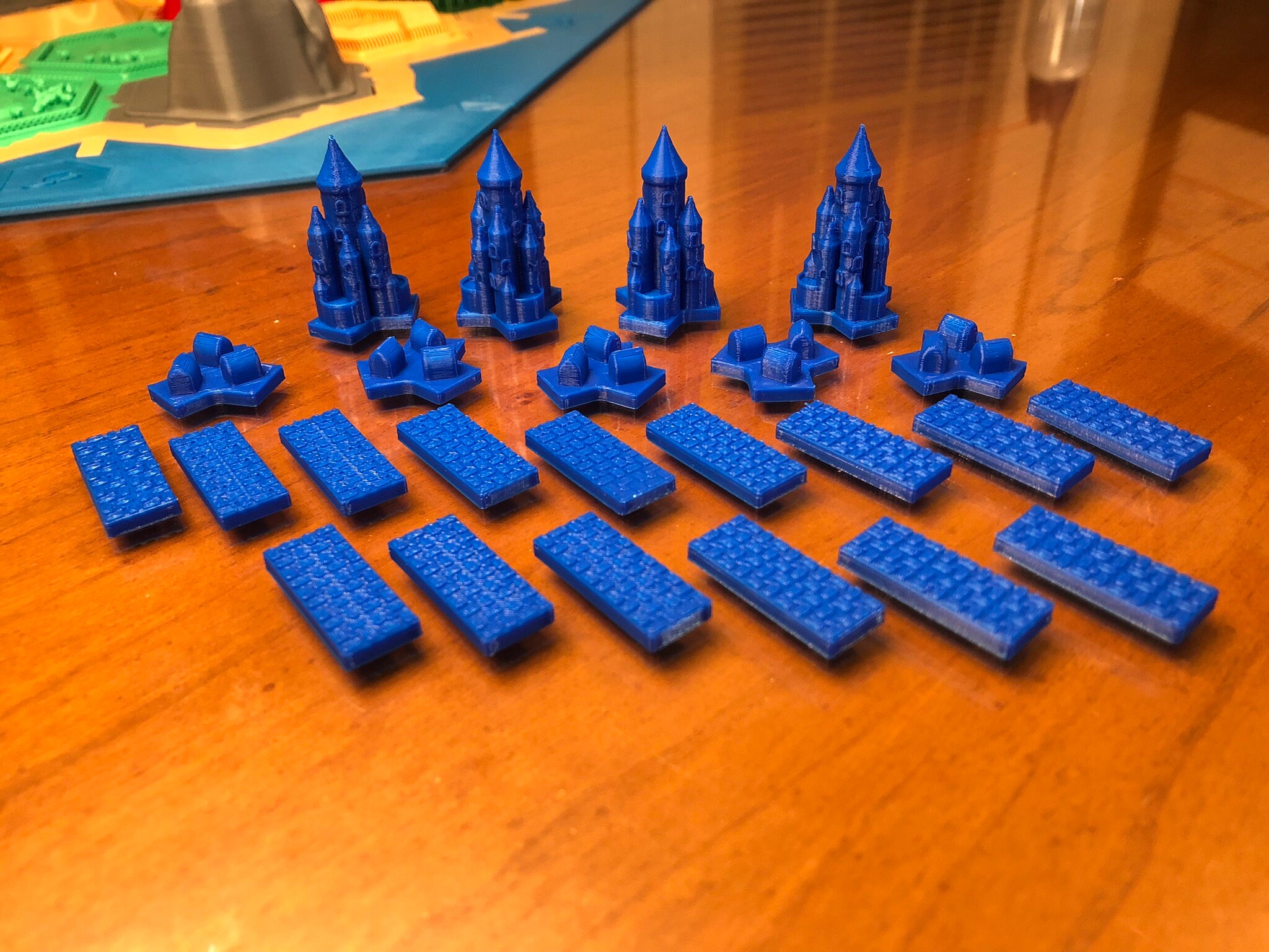 Settlement and Road Pieces Compatible With Settlers of Catan, STL File ...