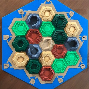 Sheep/pasture/wool Resource Hex Tile Compatible With Settlers of Catan ...