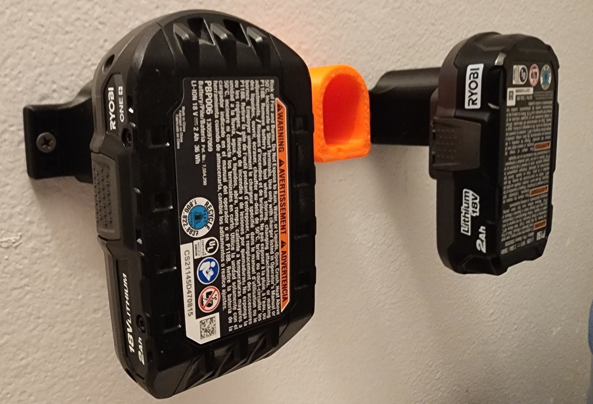 Ryobi 18V ONE Tool and Battery Mounts / Holders Made in the USA - Etsy