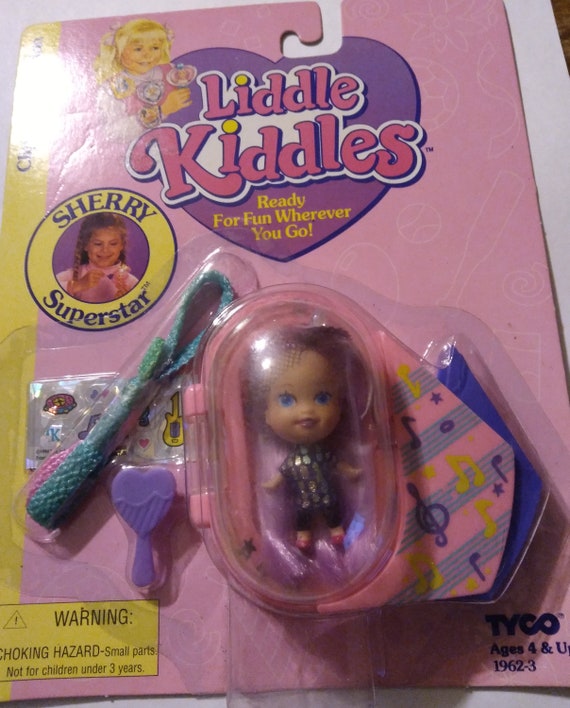 Dolls Toys & Games Vintage Tyco Liddle Kiddles Sherry Superstar Clip-On ...
