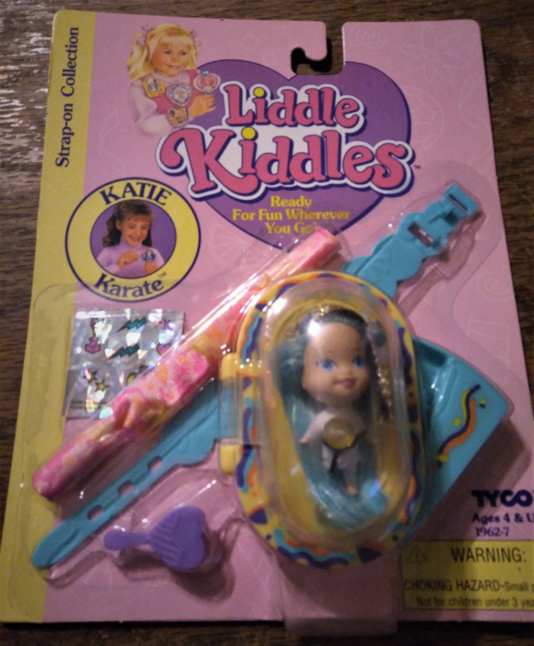 Tyco Liddle Kiddles Katie Karate Strap on Bracelet Doll New in - Etsy