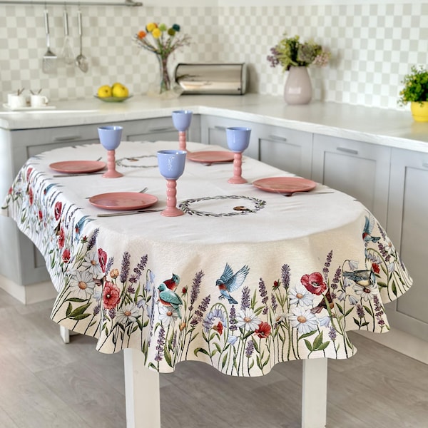 Applique Tablecloth - Etsy