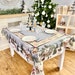 Winter Tablecloth for Christmas, Decorative Christmas Tablecloth ...