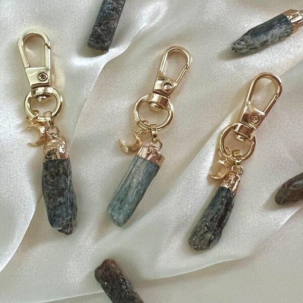 Gemstone Keychain - Etsy