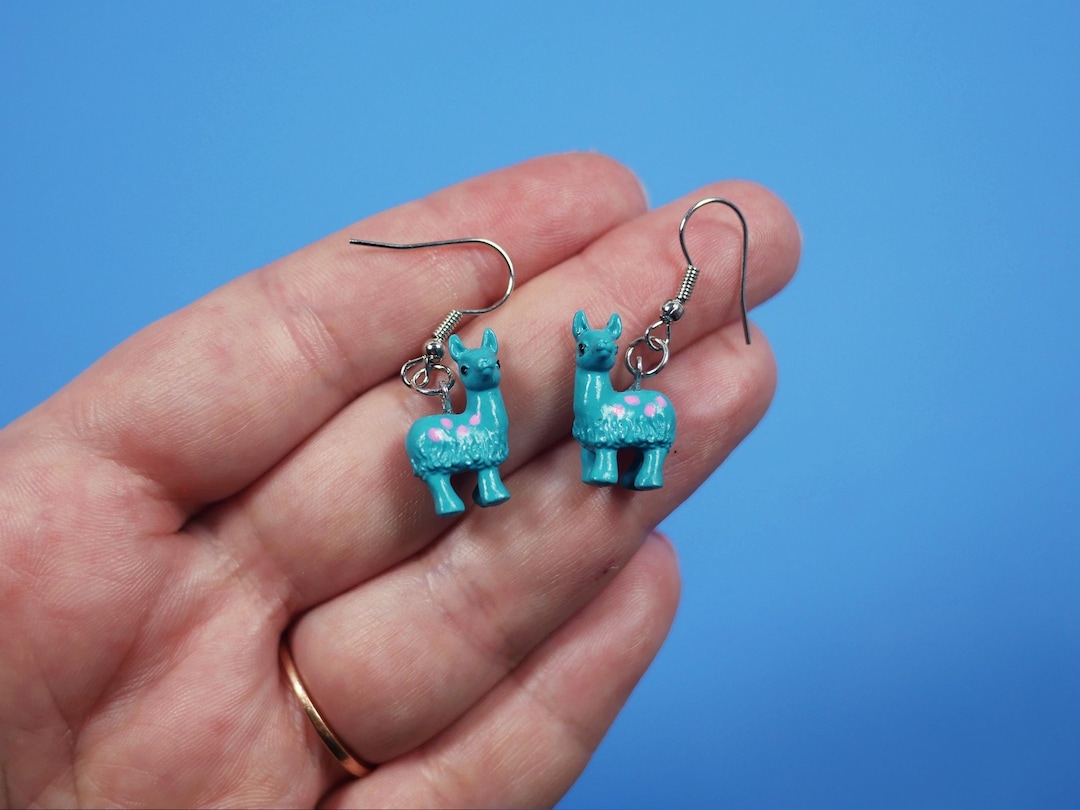 Hand-made and Painted MLP Chacha the Llama Earrings (inspired by ...