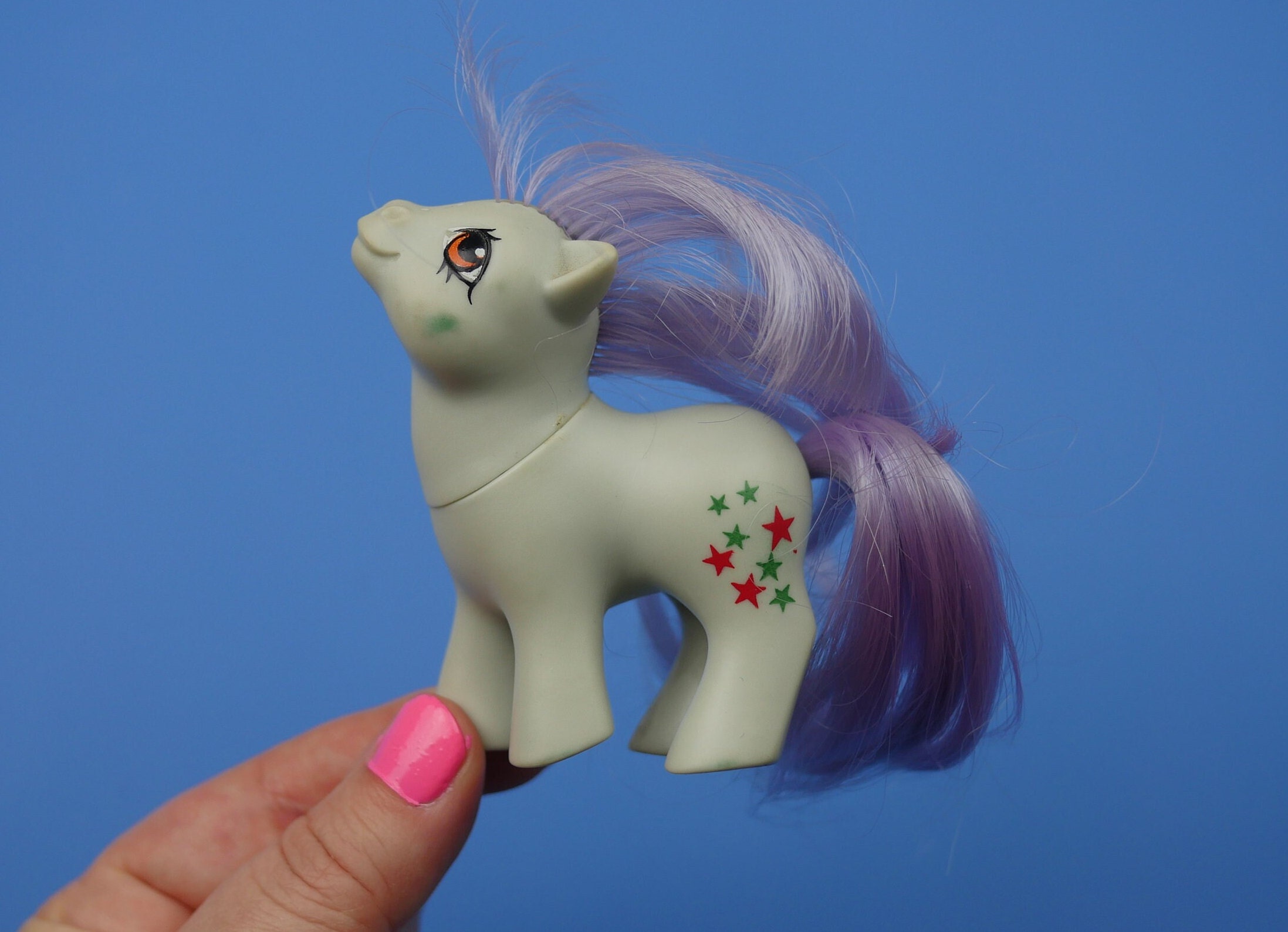 Vintage Rare My Little Pony Argentina Baby Bluebelle/estrellita MLP G1 ...