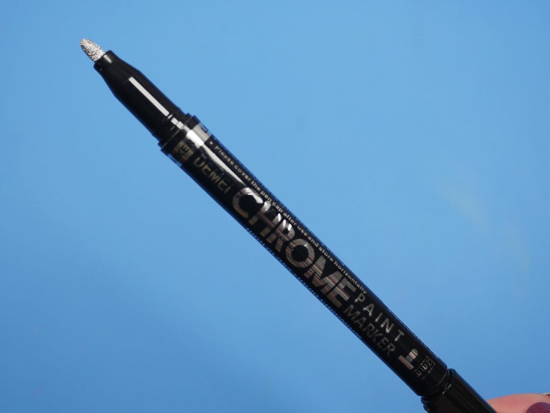High Gloss Liquid Chromium Marker (demei, 2mm Metallic Chrome Marker ...
