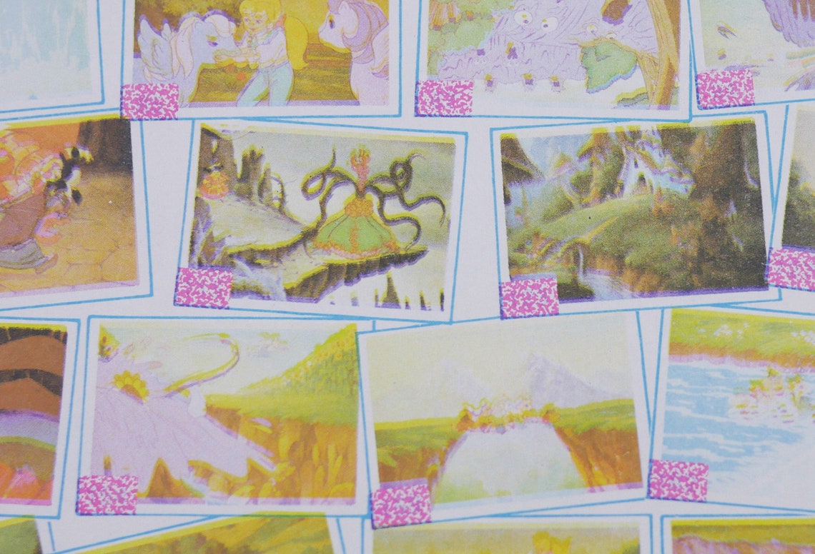 My Little Pony Vintage 1980s Poster Argentina (mi Pequeño Pony) Sticker ...