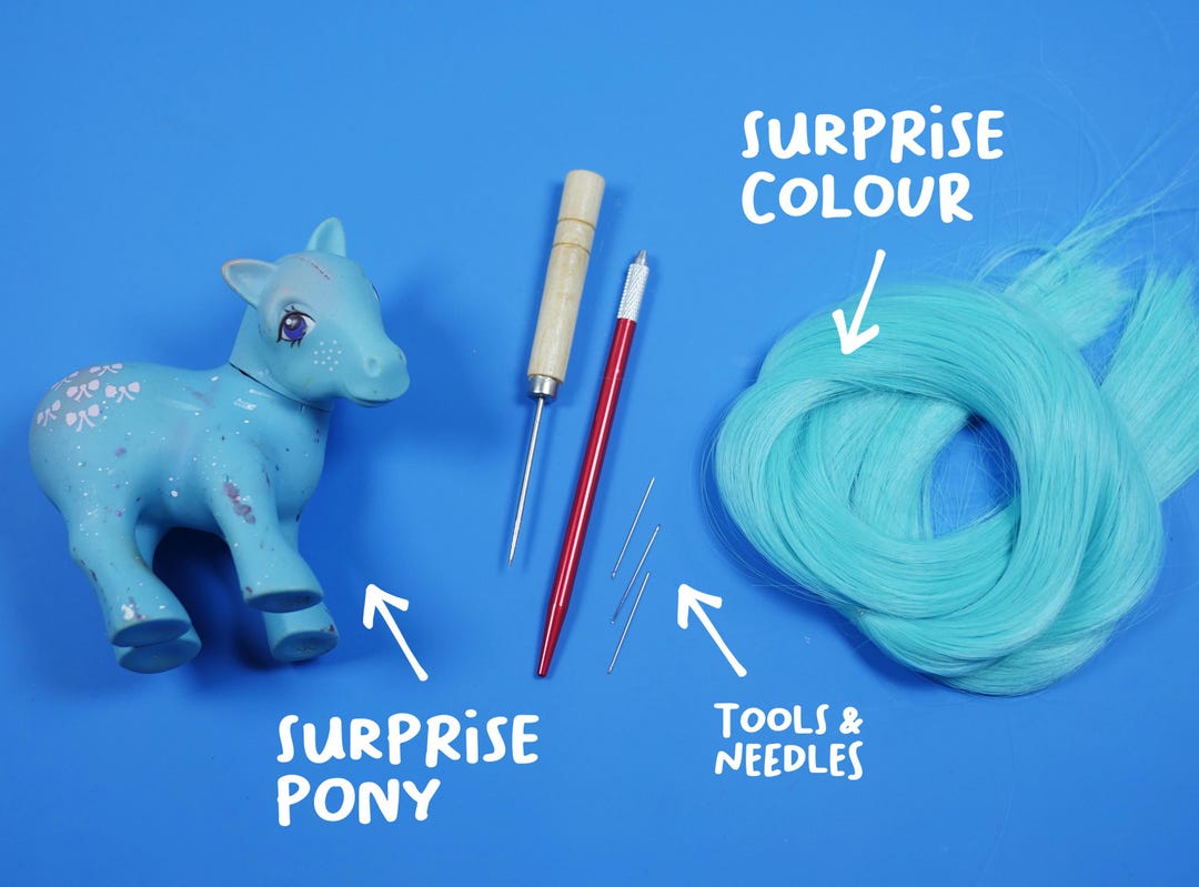 Surprise My Little Pony Restore Kit (vintage Pony + Tools + Nylon or ...
