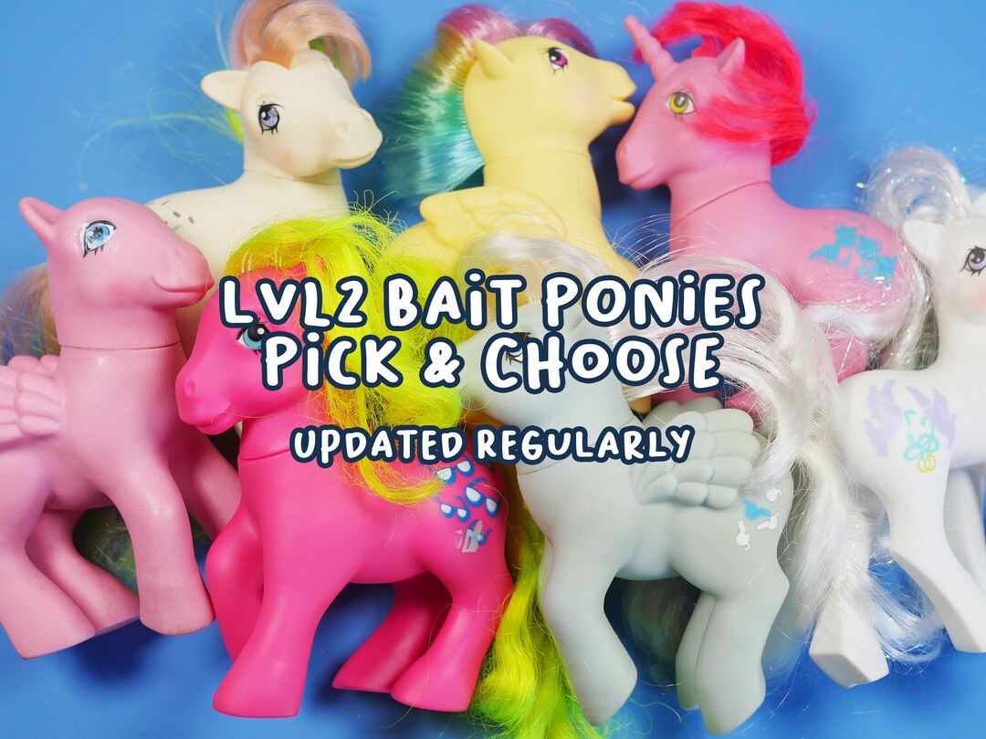 Lvl2 Pick & Choose My Little Pony (restore / Repair) - Bait TLC Vintage ...
