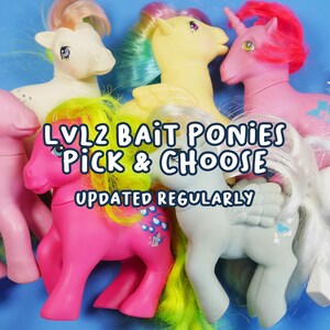 Lvl2 Pick & Choose My Little Pony (restore / Repair) - Bait TLC Vintage ...