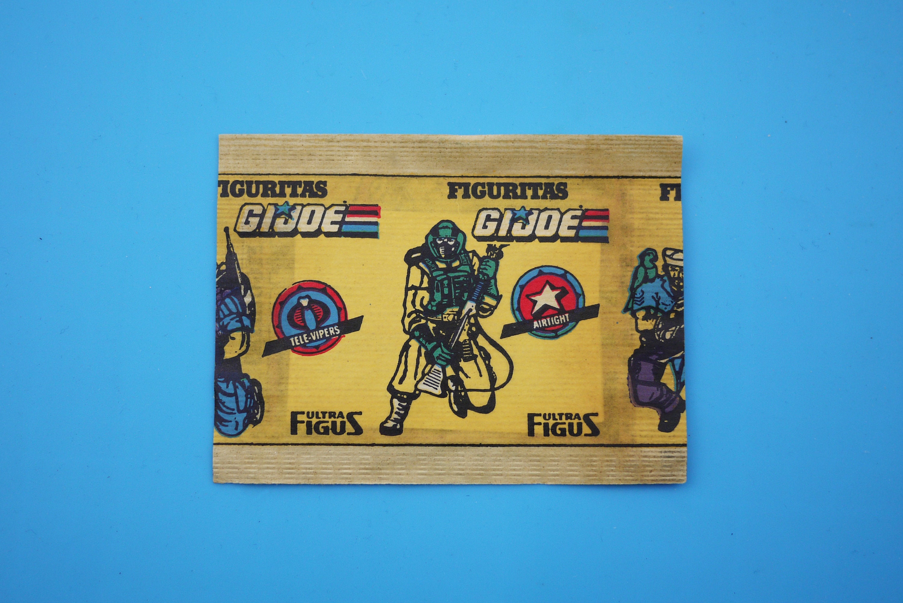 Sealed Vintage G.I. Joe Sticker Pack Each W/ 4 Stickers 1986 Ultra ...