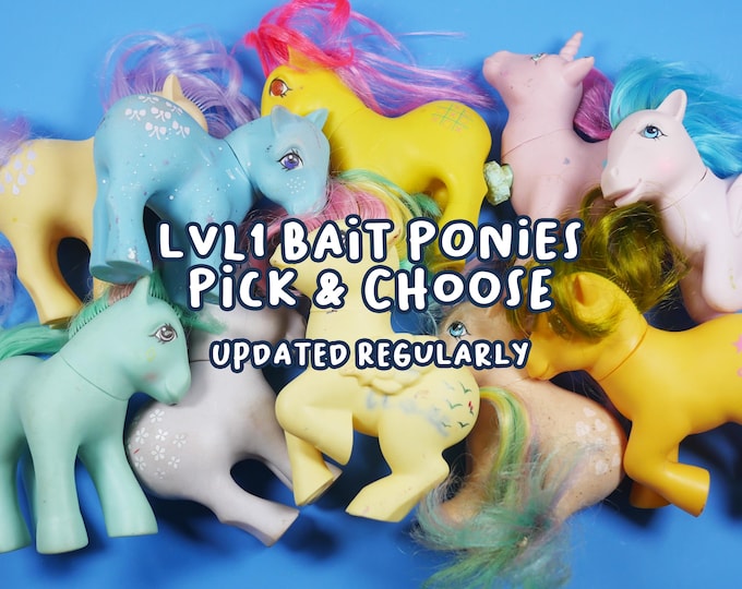 Lvl1 Pick & Choose My Little Pony (restore / Repair) - Bait TLC Vintage ...