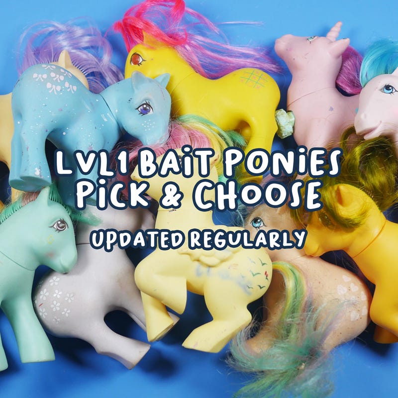 G1 My Little Pony - Etsy