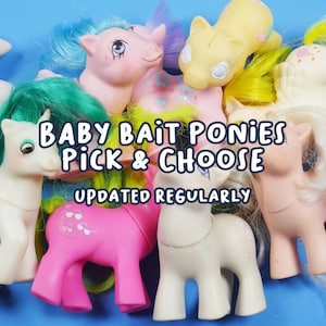 Pick & Choose My Little Pony (restore / Repair) - Bait TLC Vintage MLP ...