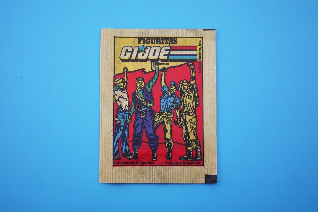 Sealed Vintage G.I. Joe Sticker Pack Each W/ 4 Stickers 1986 Ultra ...