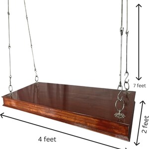 Indian Swing Jhula,wooden Swing Indoor,wooden Ceiling Swing,teak Wooden ...