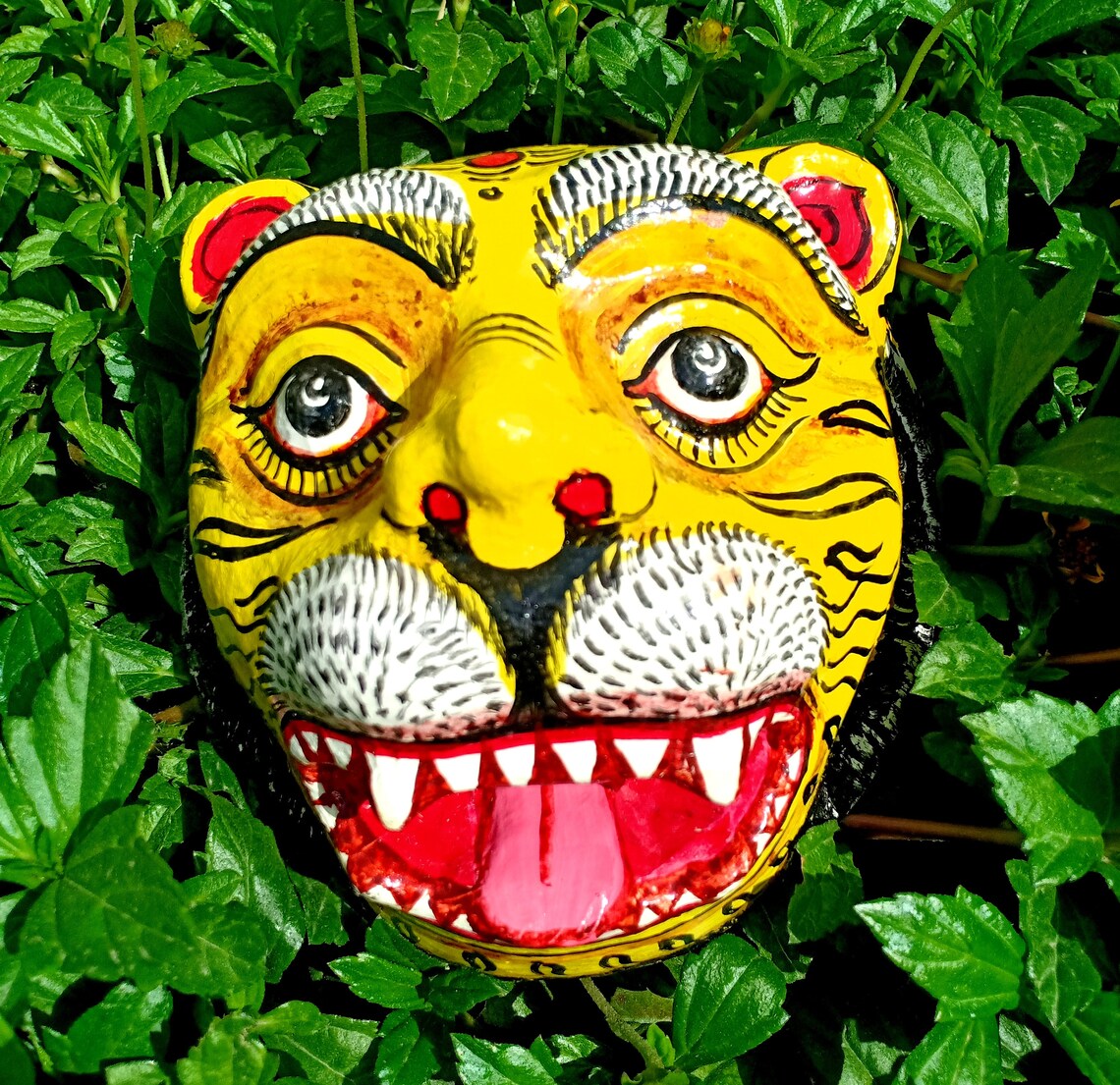Tiger Mask Bengal Tiger Mask Jungle Decor Tiger Mask - Etsy