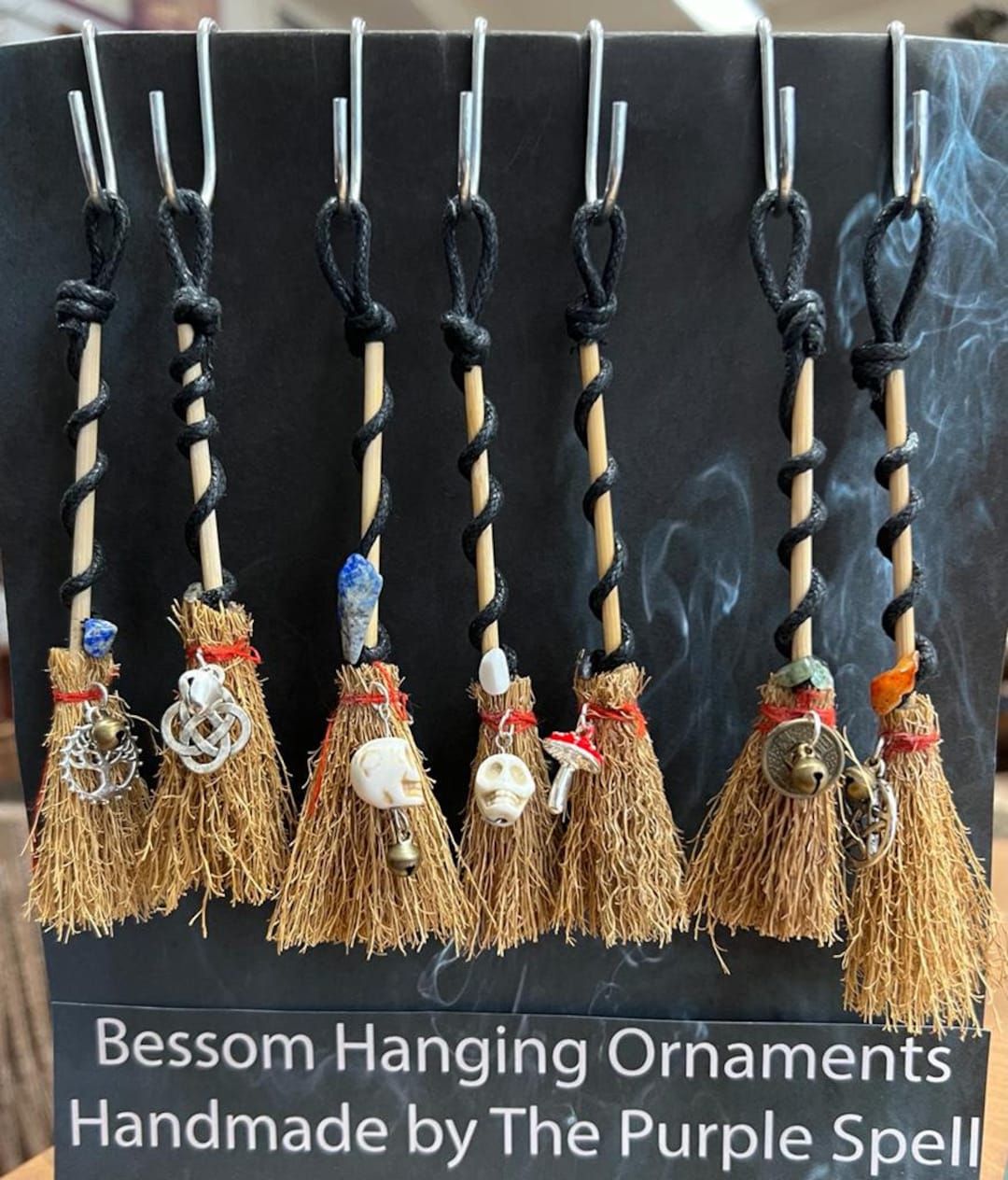 Bessom Hanging Ornament Besom Protection Charm Yule - Etsy