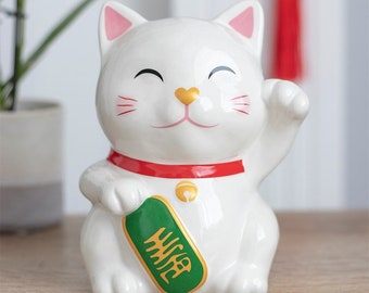 Lucky Cat Money Box - Etsy